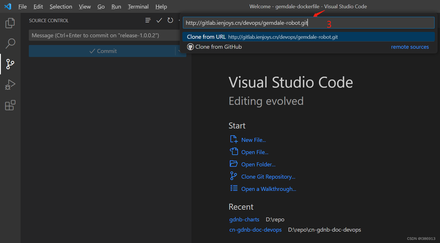Visual Studio Code 管理代码库git_visual studio code连接代码仓库-CSDN博客