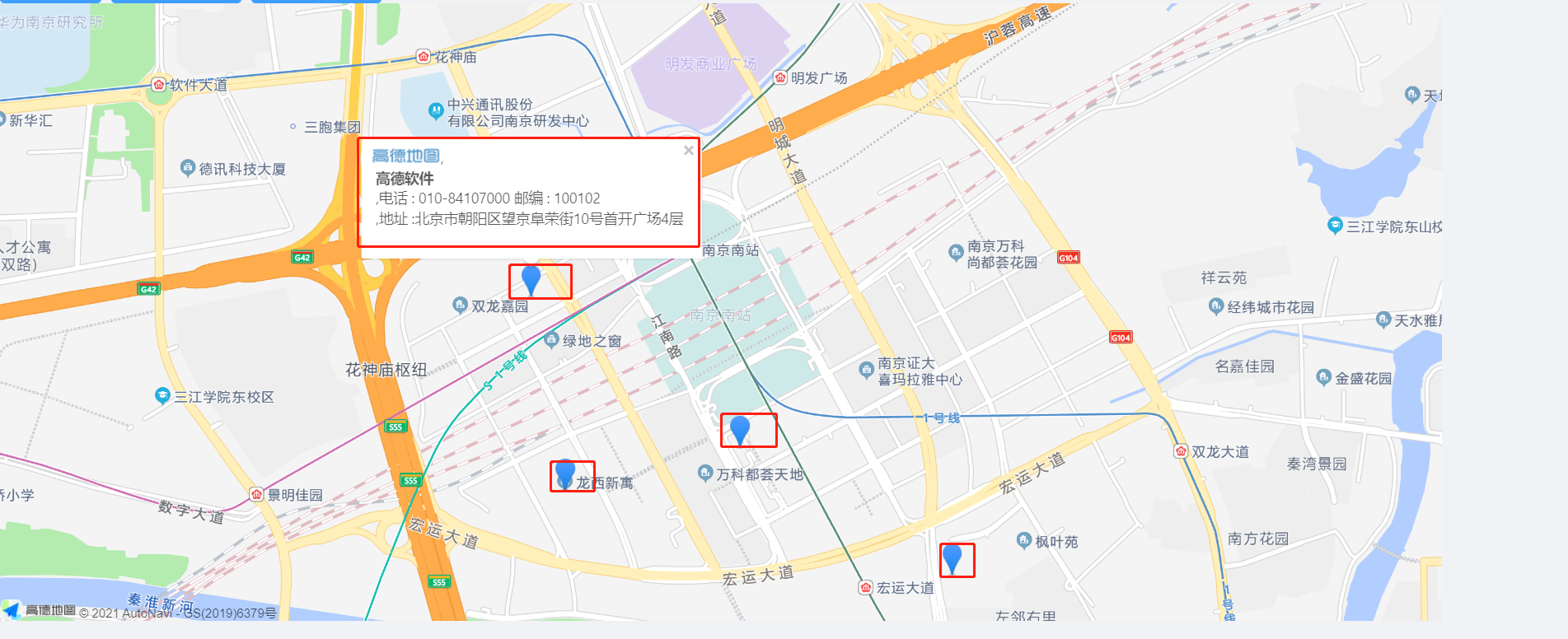六、vue 项目使用高德地图给多个点添加信息窗体 Csdn博客