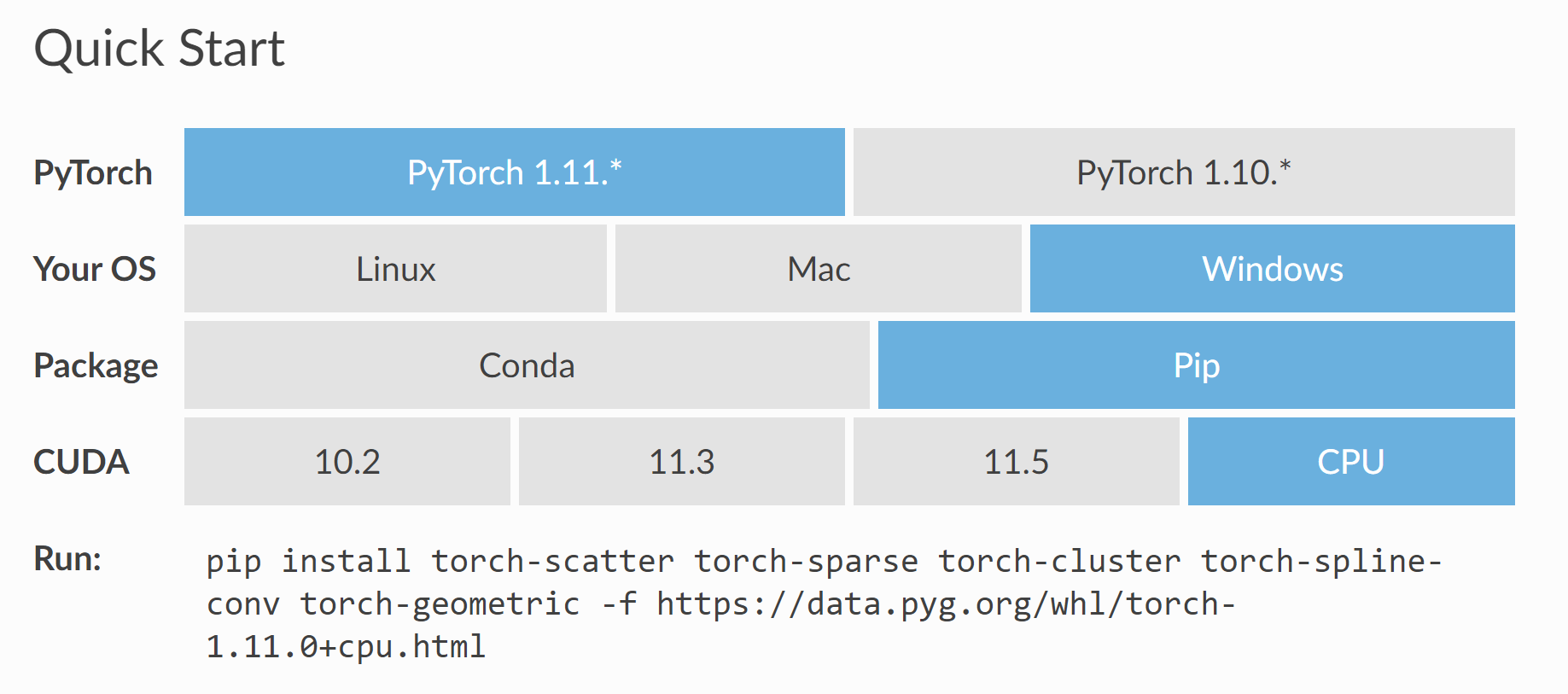 GNN学习笔记（一）：PyTorch Geometric 环境搭建（win10_CPU_jupyter/ Linux_GPU_VSCode远程）_gnn配置环境-CSDN博客