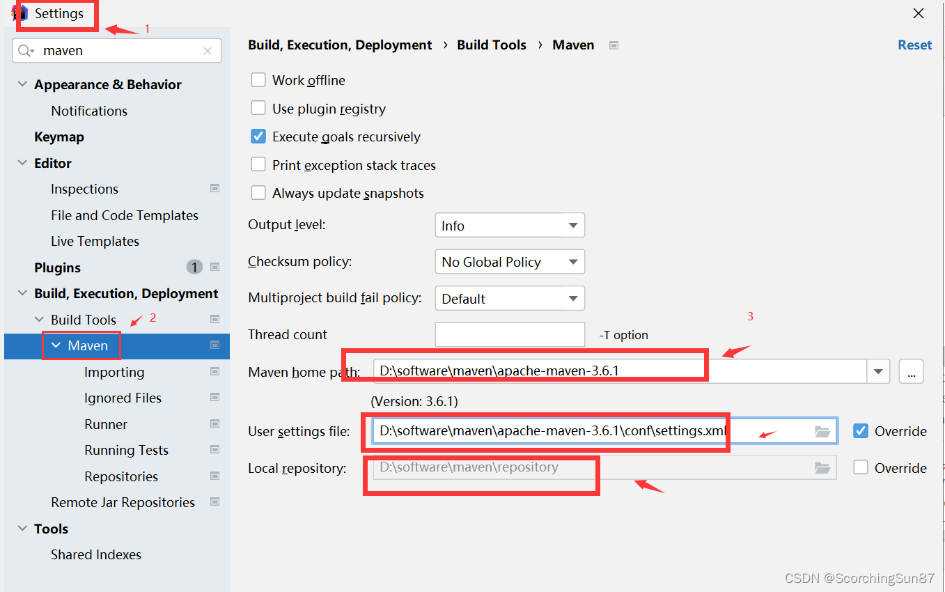 Idea中maven报错：cannot Resolve Plugin Org Apache Maven Plugins Maven War
