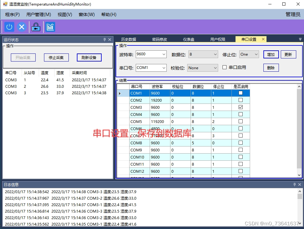 基于modbus Rtu的温湿度采集程序,采用记忆式浮动式窗体布局 C 上位机源码,上位机 项目 源代码modbus上位机软件源码 Csdn博客