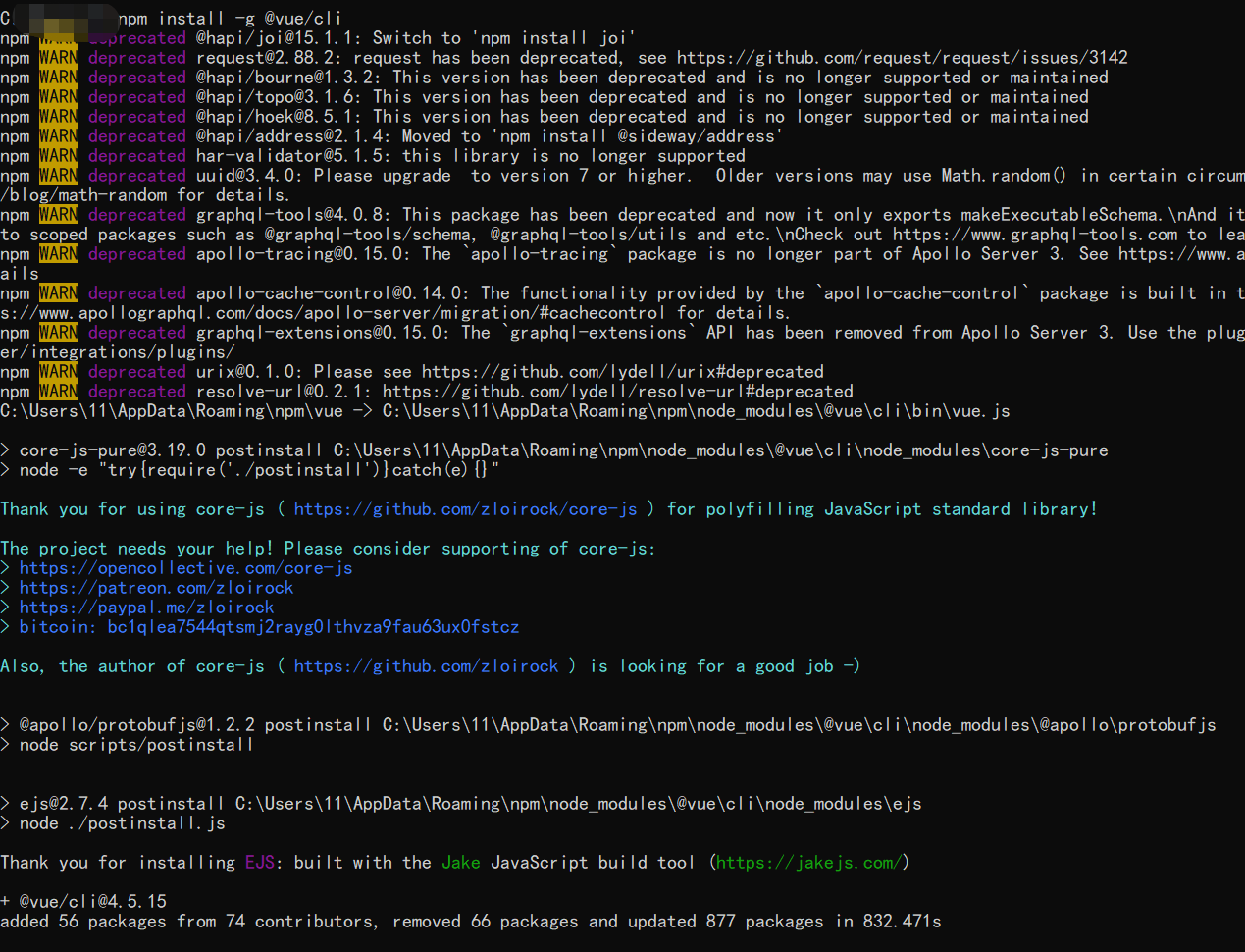 创建Vue项目报错python.EXE -c import sys； print “%s.%s.%s“ % sys.version_info[:3]-CSDN博客