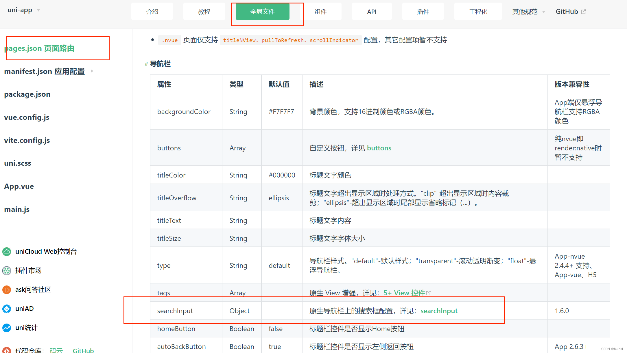 Uniapp制作app与小程序前端——搜索框小程序前端搜索框 Csdn博客