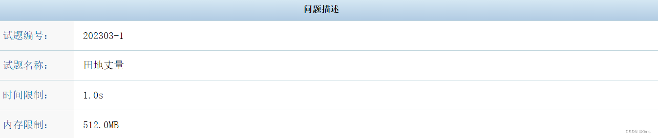 2023csp Ccf第一二题(田地丈量,垦田计划)解题分析田地丈量csp Csdn博客