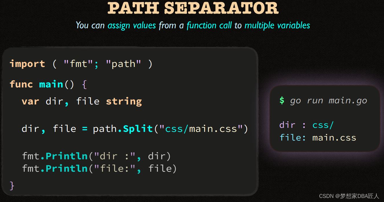 About Details Golang Basic Knowledges-CSDN博客