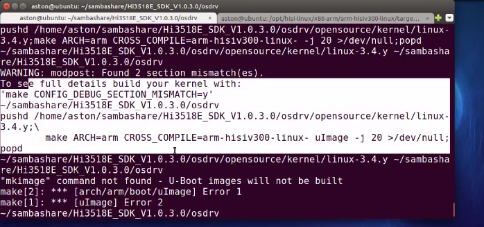 海思HI3518ev200环境搭建和SDK编译------SDK编译_海思sdk编译-CSDN博客