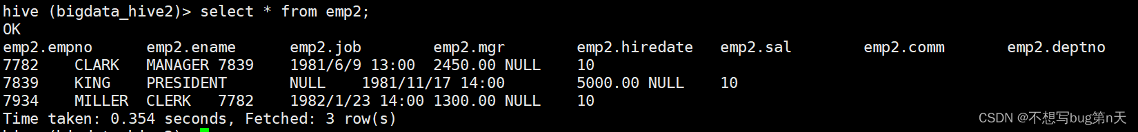 Hive day02 (table)_row format delimited fields terminated by ','' at -CSDN博客