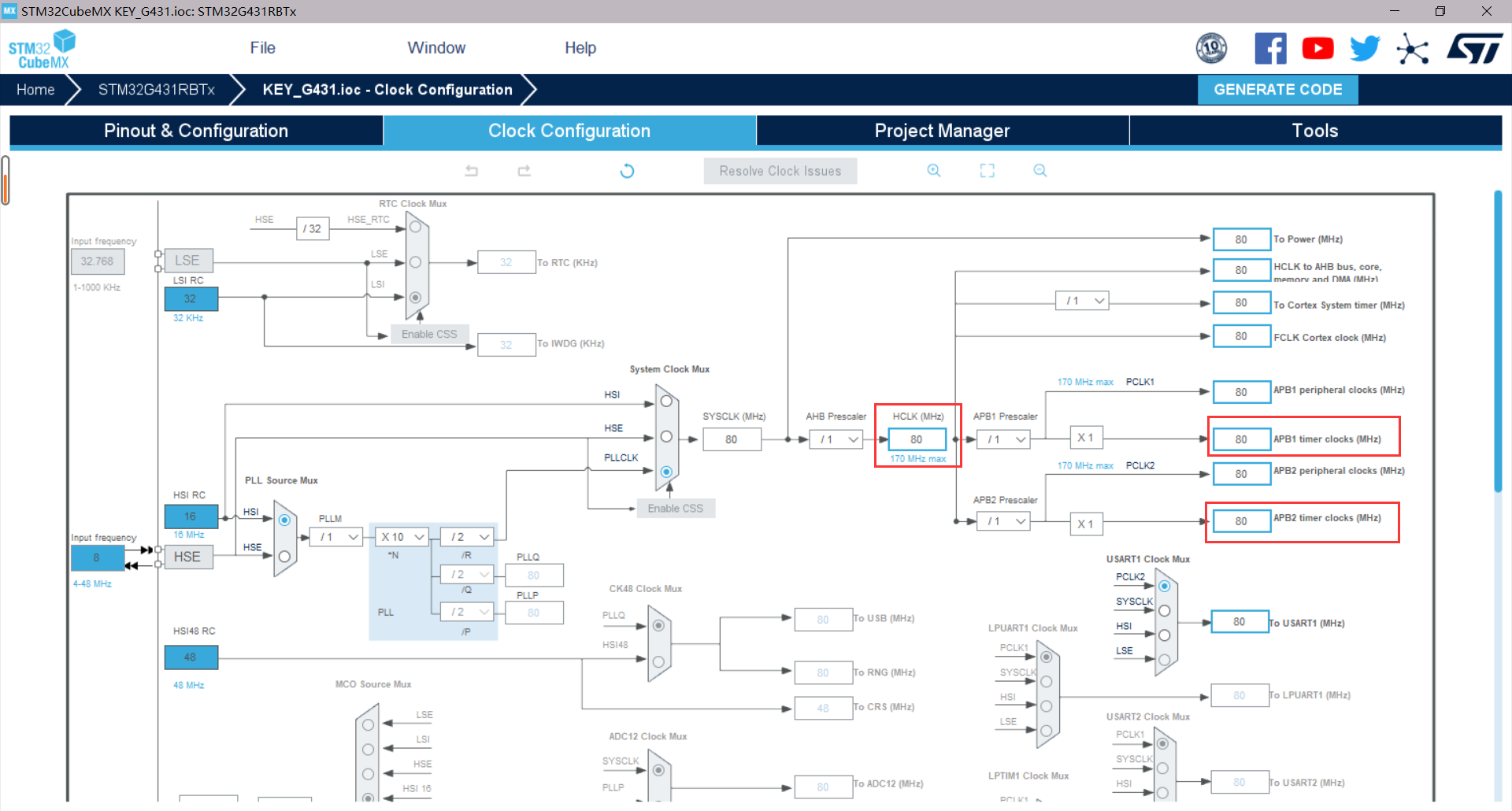 ⑤【蓝桥杯】STM32G4嵌入式竞赛实训平台（CT117E-M4）学习——定时器中断_stm32g4ct117e-CSDN博客