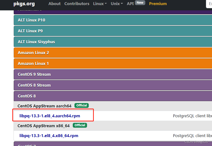 conflicting requests nothing provides libpq.so.5(RHPG_9.6)(64bit) needed **_error: problem ...