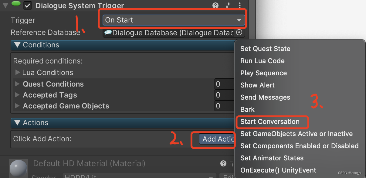 Dialogue System for Unity使用（二）实战_unity dialogue system-CSDN博客