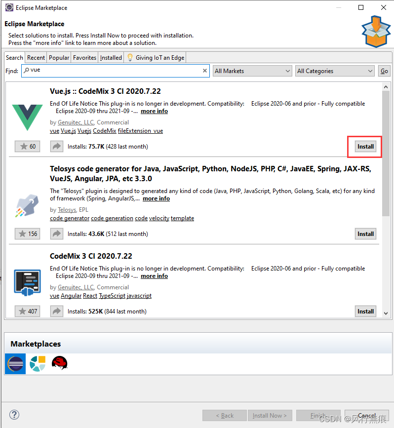 Eclipse 4.16安装eclipse codemix插件_cannot complete the install because some dependenc-CSDN博客