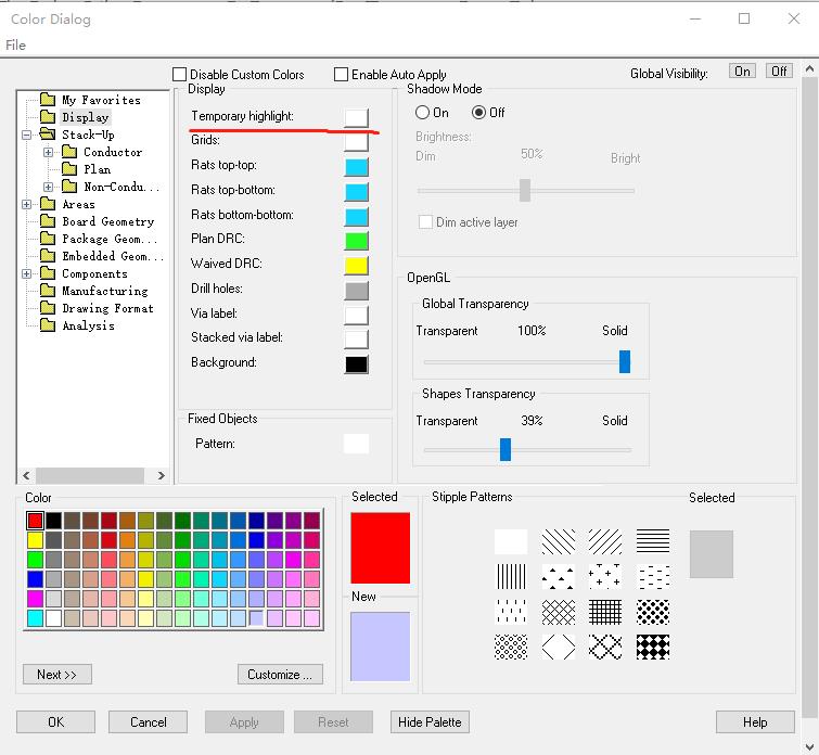 Allegro 中设置高亮实心和颜色的方法_allegro高亮颜色设置-CSDN博客