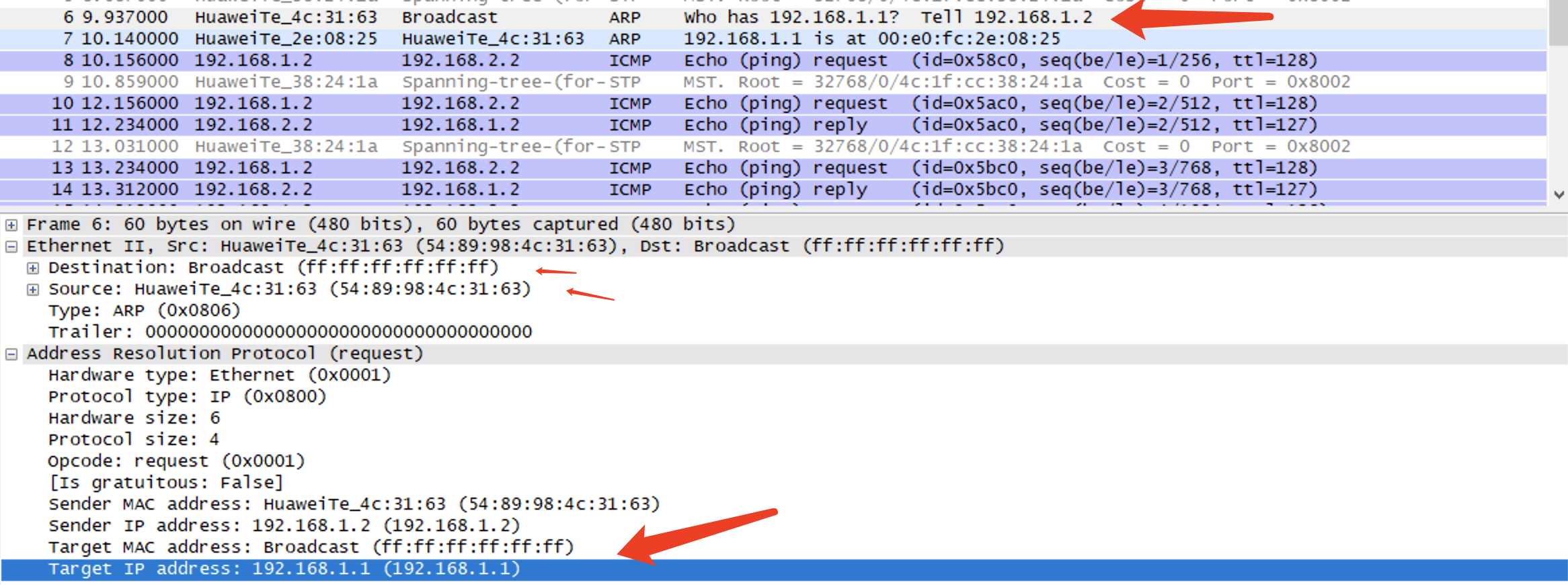 PC1通往PC2的详细过程_①pc1如何访问pc2,路径是怎么样子的?-CSDN博客