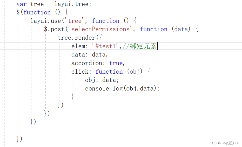 Layui tree rendering - Programmer Sought