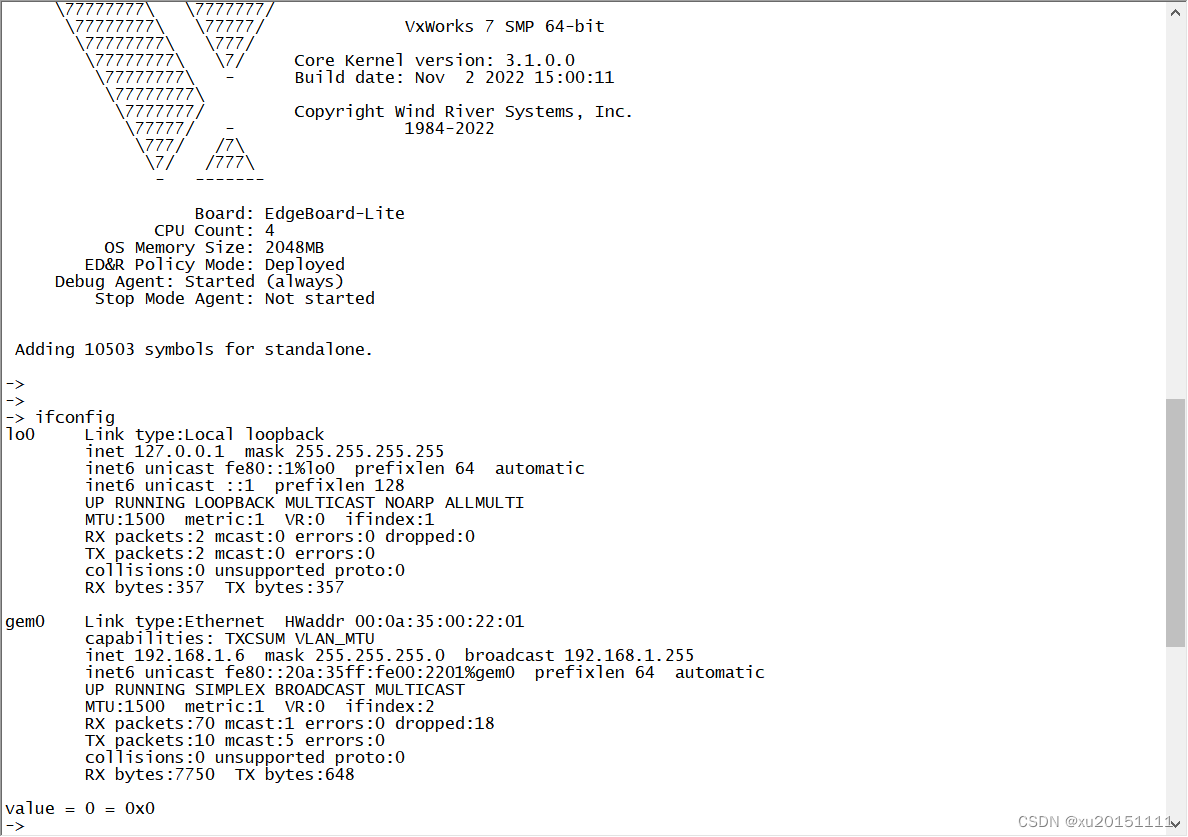出现ERROR: ipcom_drv_eth_init: drvname:gem, drvunit: 0问题解决_drvethinit:drvname-CSDN博客
