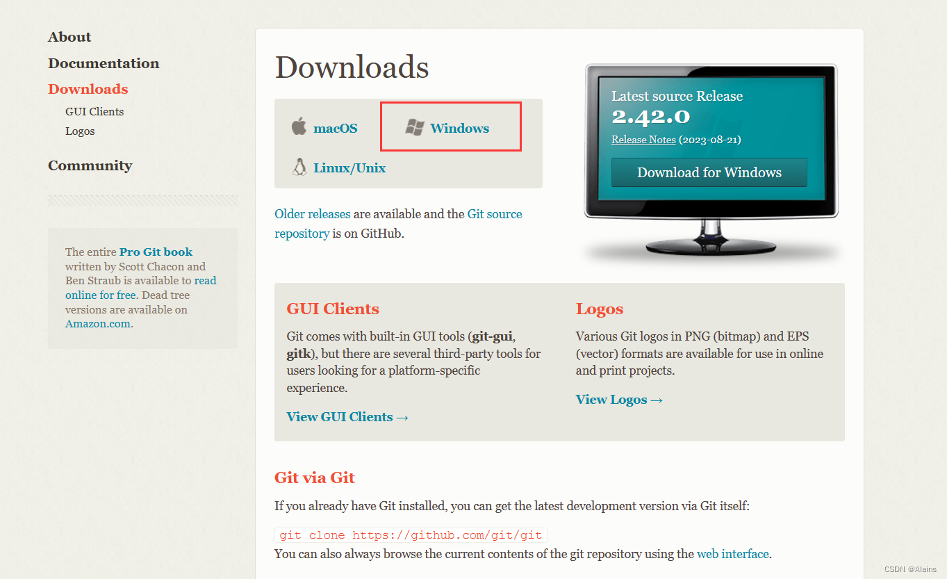 Git的安装与配置_portablegit-CSDN博客