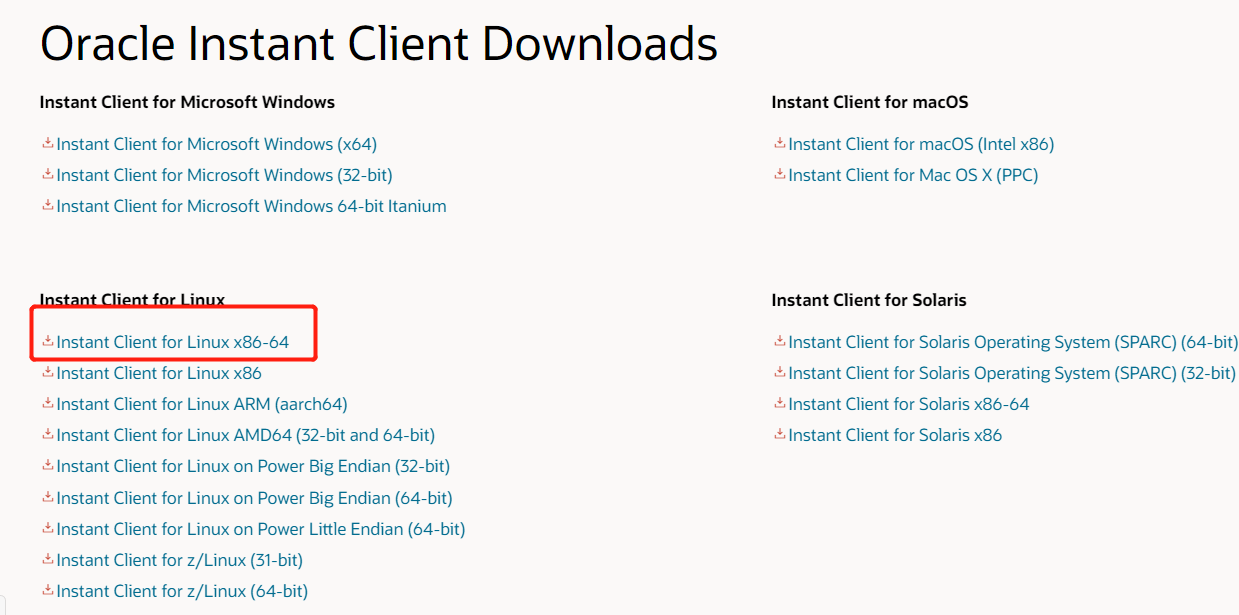 Centos 6 安装oracle client 远程链接oracle数据库_error: failed dependencies: libaio(aarch-64) is ne-CSDN博客