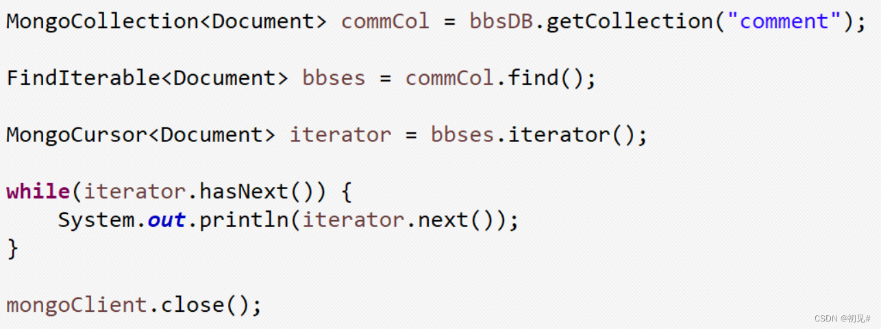 Java操作mongodb增删改查的基本操作java Mongodb根据条件删除 Csdn博客