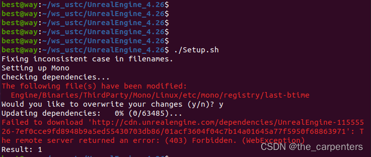 Ubuntu 20.04 搭建 UE4 & Carla 仿真环境_ue4 导入地ubuntu-CSDN博客