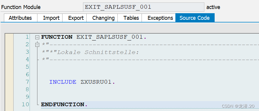 The User-exit when Log in to SAP-CSDN博客