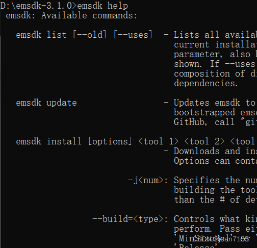 Emscripten在Windows10下的安装和配置_未知的平台:emscripten-CSDN博客
