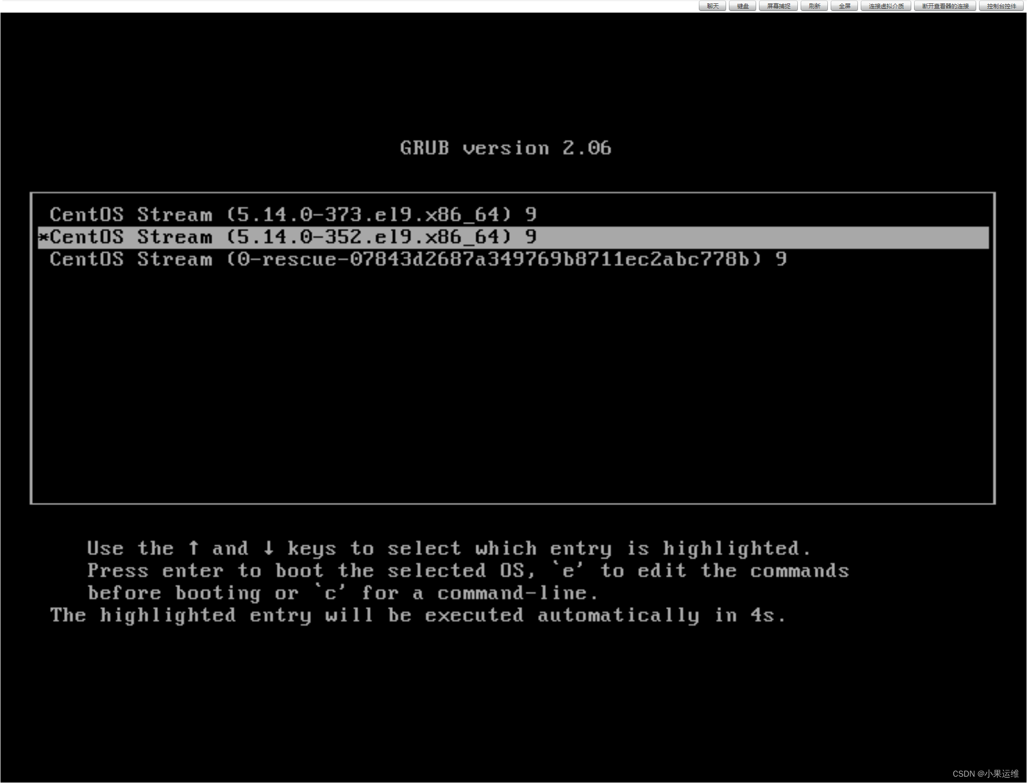centos9 stream 设置默认启动内核_grubby --default-kernel-CSDN博客