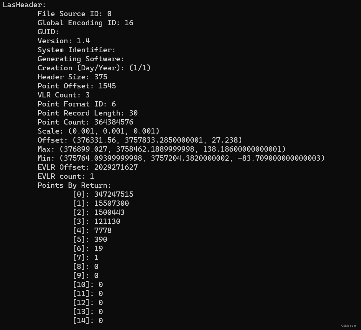 Cloud Optimized Point Cloud(云优化点云)格式介绍构建解析及可视化（1）_copc laz-CSDN博客