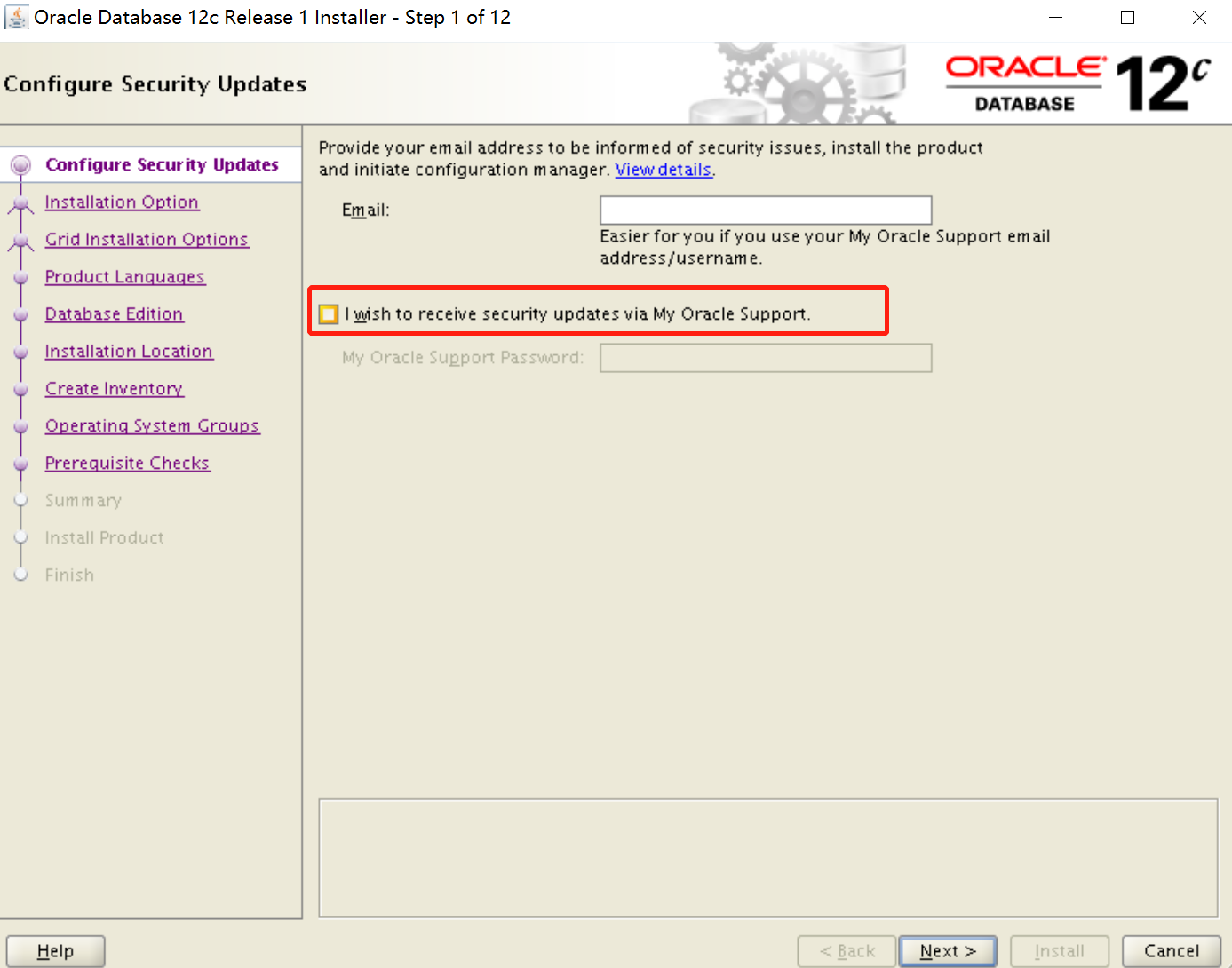 Linux下oracle12c数据库的安装_linux安装oracle12c-CSDN博客
