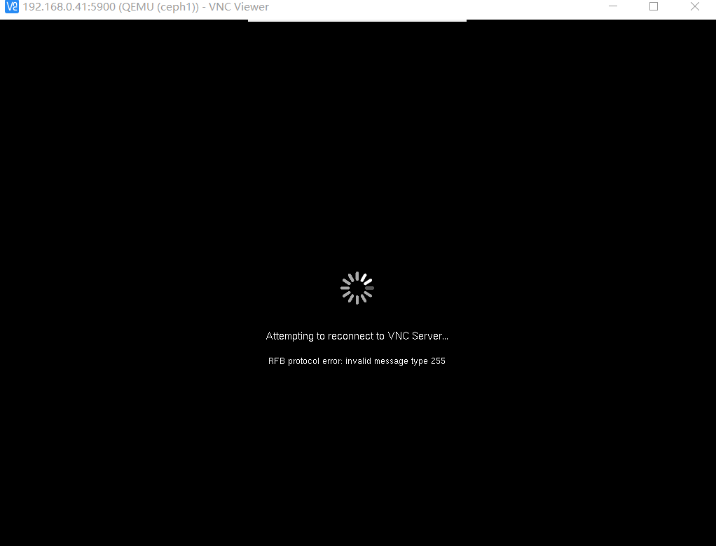 连接VNC时出现attempting to reconnect to vnc server-CSDN博客