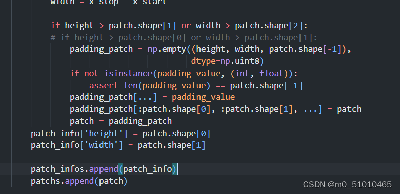 问题记录： assert len(padding_value) == patch.shape[-1]AssertionError_assert len(pad) == 4, "4d ...