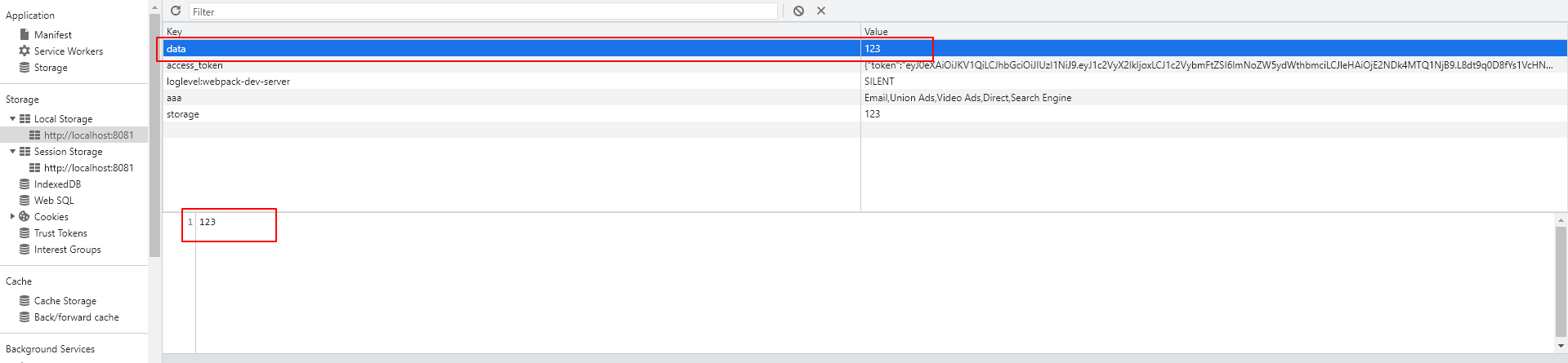 LocalStorage和sessionStorage的增删改查_修改sessionstorage-CSDN博客