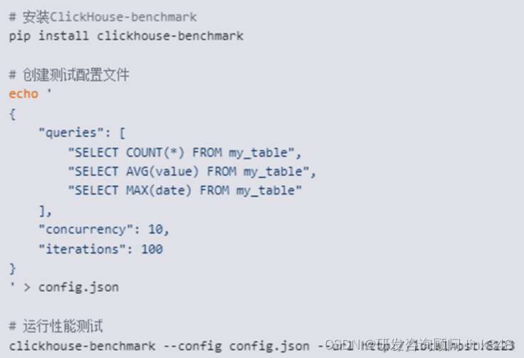 ClickHouse监控和性能测试_clickhouse性能测试工具-CSDN博客