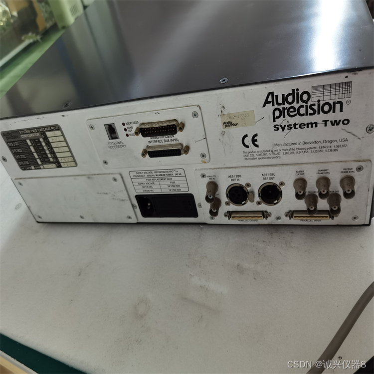 Audio Precision SYS-2722音频分析仪_诚兴仪器8的博客-CSDN博客