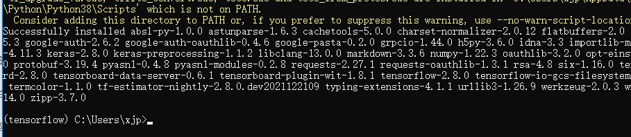 pip install tensorflow 失败（win10-64环境+Python3.7）_pip安装tensorflow失败_青椒炒代码的博客-CSDN博客
