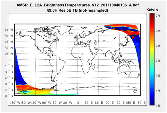 微波辐射数据读取与处理_jaxa amsr数据-CSDN博客