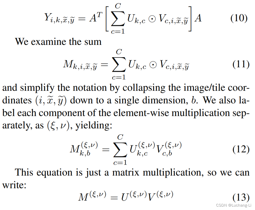 Winograd算法实现卷积原理-CSDN博客