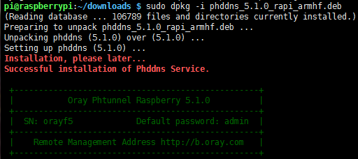 树莓派安装花生壳软件 phddns ，没有显示SN码-CSDN博客