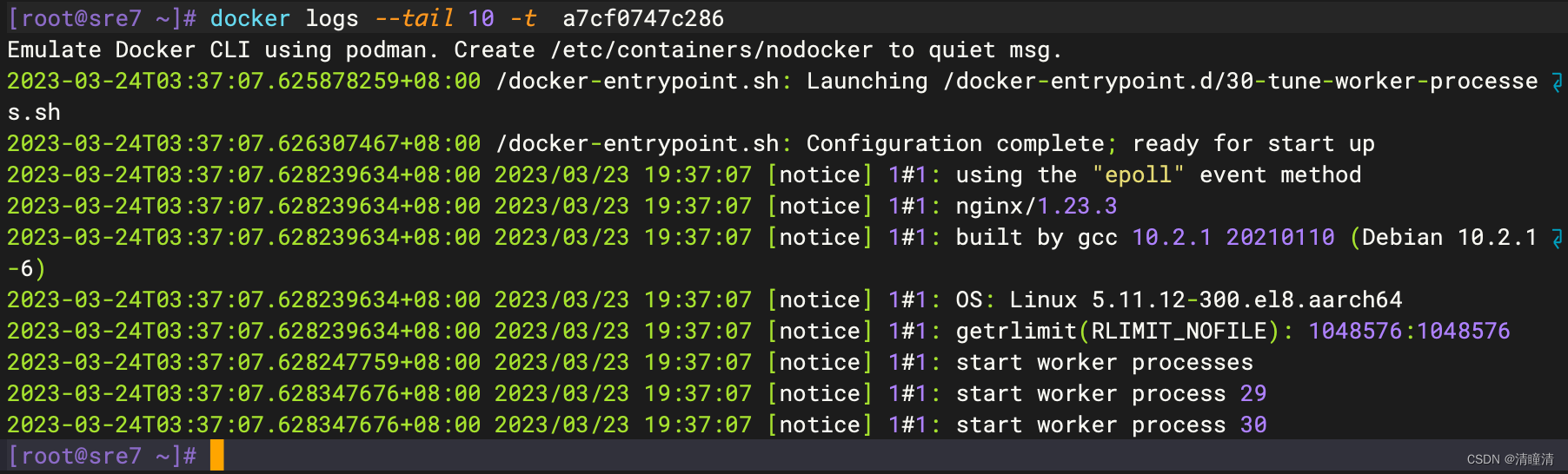 docker容器操作基础命令_docker --hostname-CSDN博客