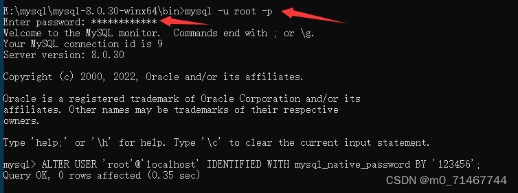 Mysql安装与启动问题 Dservermysql 8 0mysql 8 0 30 Winx64 Csdn博客