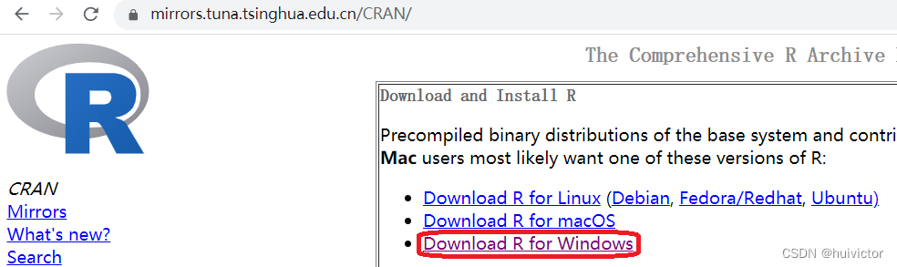 R、RStudio安装_posit.co-CSDN博客
