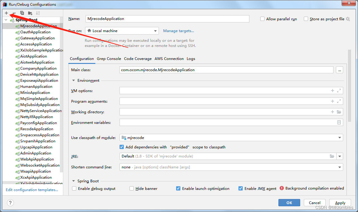 Idea 将多个微服务springboot项目application启动类添加到services标签,统一启动、关闭服务idea Services 扫描所有application Csdn博客