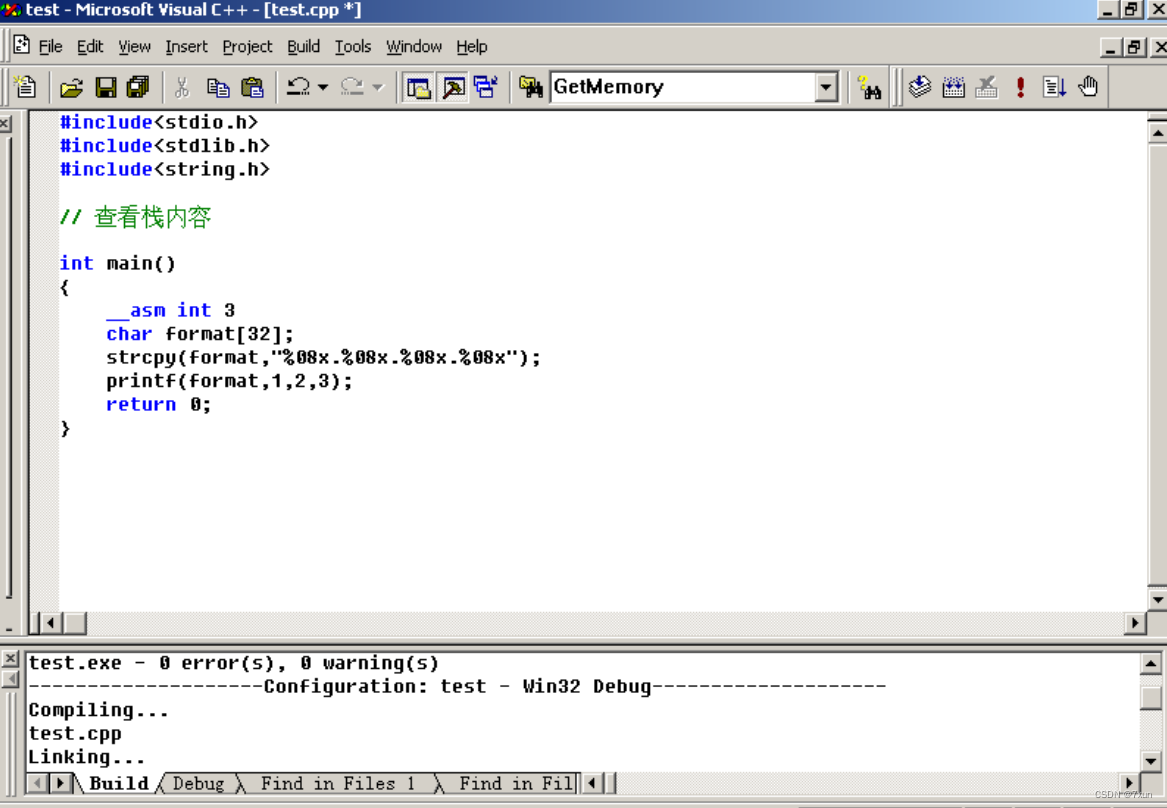 BUPT软件安全实验六_通过%x来查看栈内容,重建栈内存,获得该frame的返回地址-CSDN博客