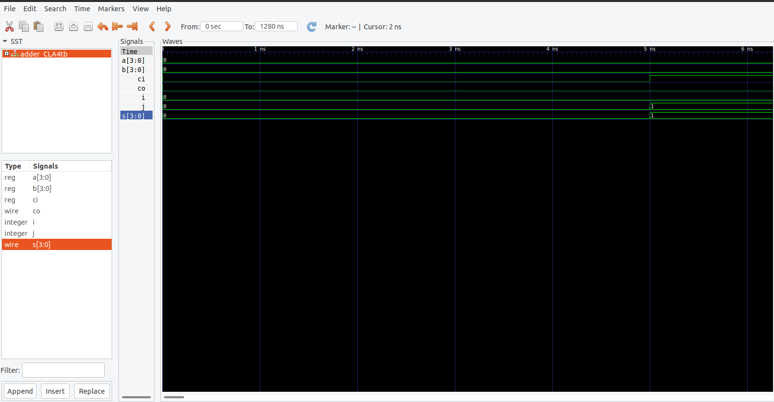 iverilog实现4位CLA加法器，4bit超前进位加法器verilog，并测试_cla4并行四位全加器使用方法-CSDN博客