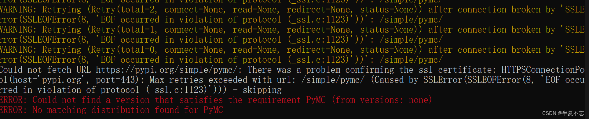PyMC库安装中遇到的问题_安装pymc失败-CSDN博客