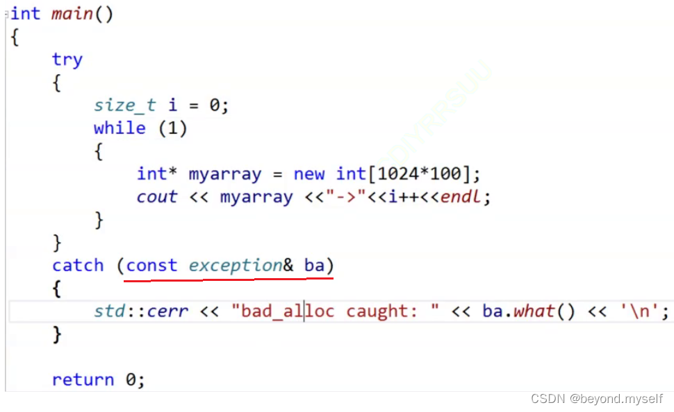 C++：异常_异常捕获到父类如何接收-CSDN博客