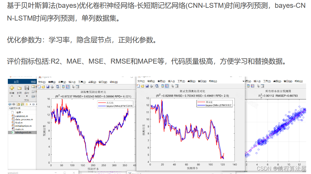 时间序列预测 | Matlab基于贝叶斯算法(bayes)优化卷积神经网络-长短期记忆网络(CNN-LSTM)时间序列预测，单列数据集_matlab实现贝叶斯算法(mnist数据集)-CSDN博客