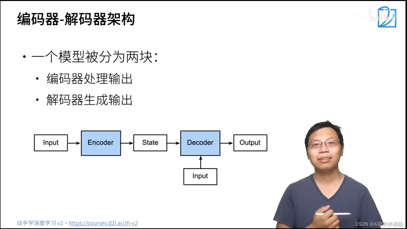 机器翻译数据集 编码器 解码器架构以及实现 动手学深度学习v2编码器 解码器结构 机器翻译 Csdn博客