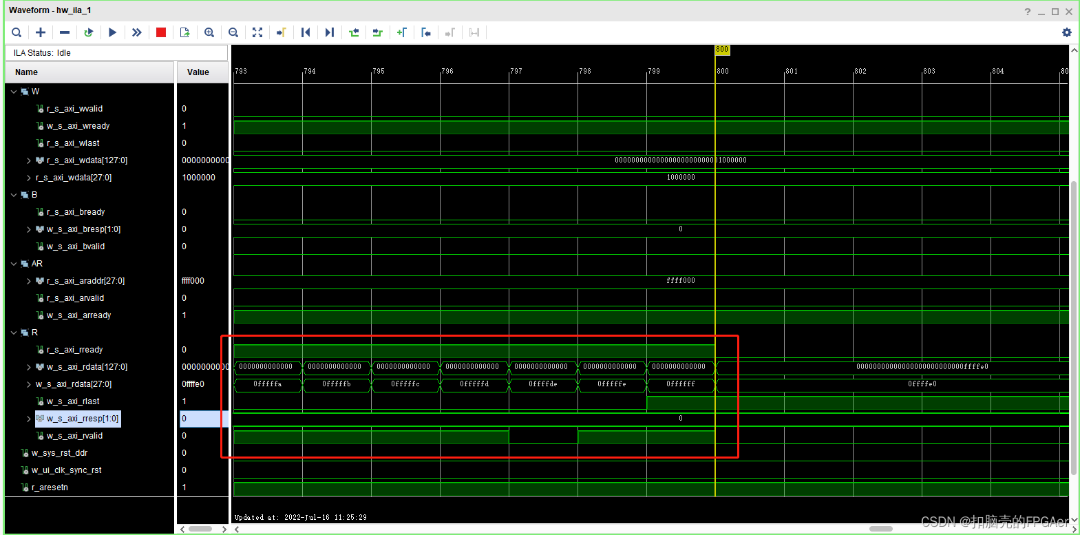 DDR3 AXI4接口读写回环测试_axi4接口之ddr读写_扣脑壳的FPGAer的博客-CSDN博客