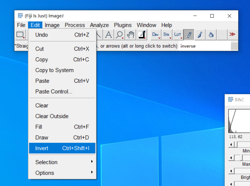 imageJ如何做图像的invert_imagej invert在哪-CSDN博客