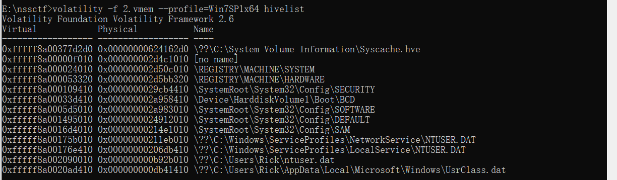 内存取证之NSSCTF-OtterCTF 2018（复现赛）_flag以nssctf{}形式提交什么意思-CSDN博客